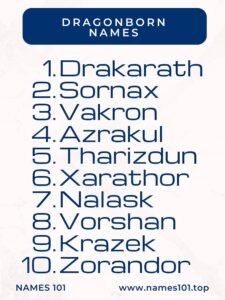 333+ Great DND Dragonborn Names: Female, Male, Cool, Funny, etc ...